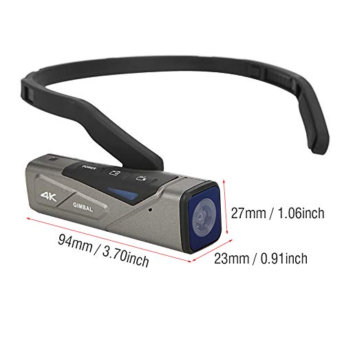 Jeanoko Digital Camera, Digital Sports Camera 4K 60FPS Real Time High Capacity with Storage Bag for Photography(Standard)