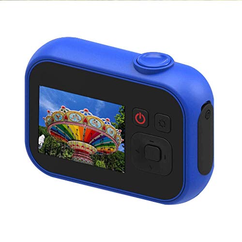 LKYBOA HD Digital Camera -Children Digital Cameras for Boy Front Rear Dual-Lens Soft Silicone Shell 8 Pixel 2.0 inch HD Screen, Flash Light (Color : Yellow)