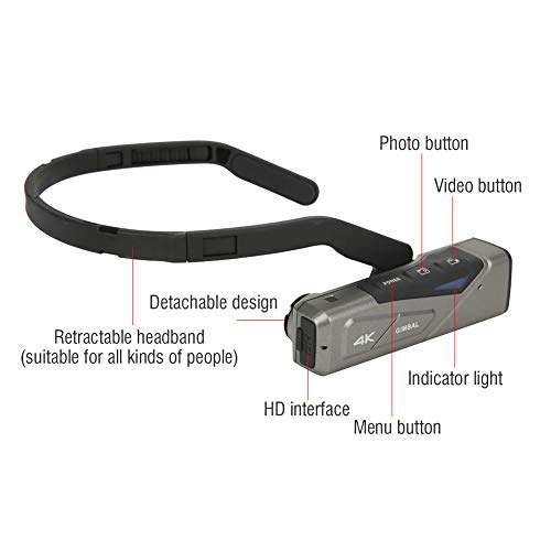 Jeanoko Digital Camera, Digital Sports Camera 4K 60FPS Real Time High Capacity with Storage Bag for Photography(Standard)