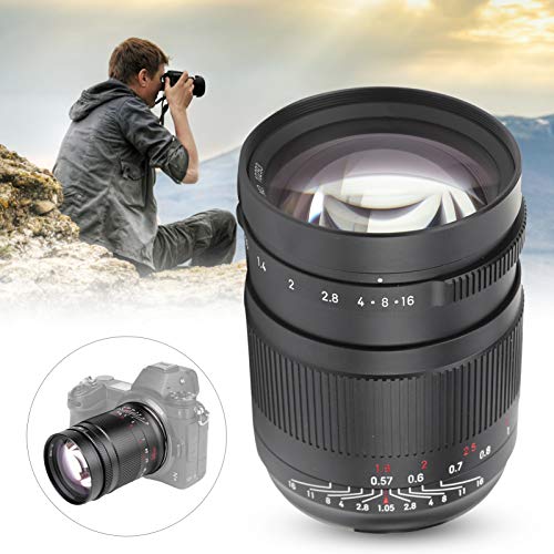 Vipxyc Camera Lens, F1.05-16 50mm Manual Focus Lens Z Mount Full Frame/APS Lens Black for Nikon Z6/Z7/Z50/Z6II/Z7II Camera