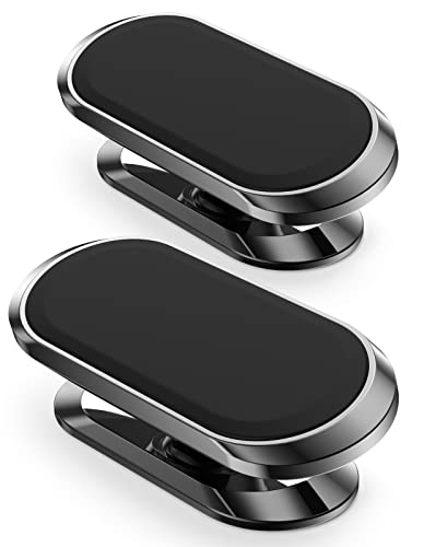 obdowuge 【2 Pack】 Magnetic Phone Holder for Car[8 x Upgrade Magnet] Phone Mount for Car,Car Phone Holder Mount 360 Adjustable, Dashboard Car Mount Fits Samsung iPhone etc All Smartphones