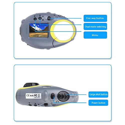 Shopping Spree Mini Camera, Cute Design High Definition Children Camera, for Kid's Toys
