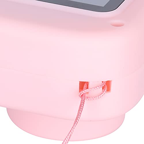 EBTOOLS Camera for Kids, 2.0 Inch IPS Screen 1080P Mini Toy Camera with 2000W Front and Rear Dual Cameras, Built in Games and Photo Stickers, Support 32GB Memory Card(Pink)