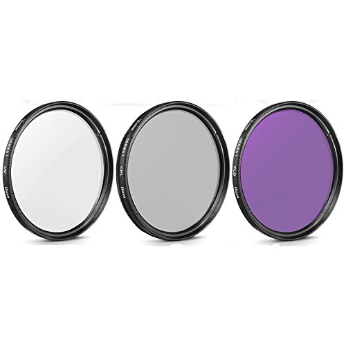 Ultra Deluxe Lens Kit for Canon Rebel T3, T5, T5i, T6, T6i, T7i, EOS 80D, EOS 77D Cameras with Canon EF-S 18-55mm is II STM Lens - Includes: 7pc 58mm Filter Set + 58mm Wide Angle and Telephoto Lens
