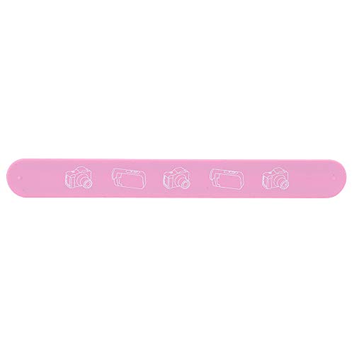 FastUU Kids Camera, Portable HD Digital Video Camera, Mini Learning Toy SLR Camera with Sticker, Hanging Rope, Tape, Data Cable for Children's Birthday, Christmas, (Pink Yellow)