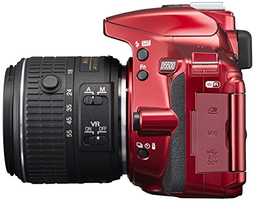 Nikon Digital SLR Camera D5500 Double Zoom Lens Kit Black - International Version (No Warranty)