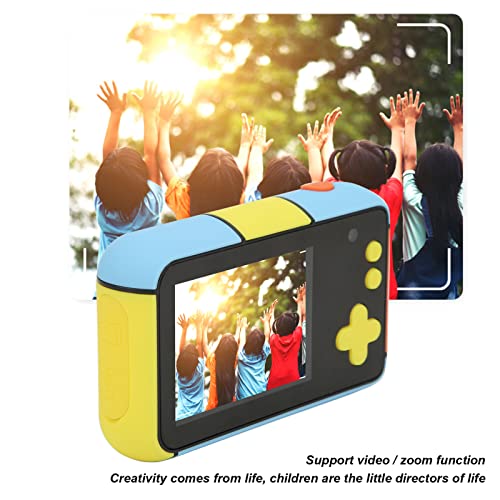 Mini Children Camera, 2.4 Inch HD Screen Support for Shooting 1920x1080 High Definition Video Kids Selfie Camera Dual Lens Camera for Birthday Gift