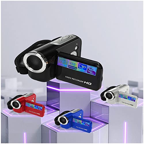 Profession-al 16 Million Megapixel Difference Digital Camera Usb Charging Children Student Birthday Holiday Gift Camera Entry-level 2.0 Inch Tft Lcd Camera (Black)