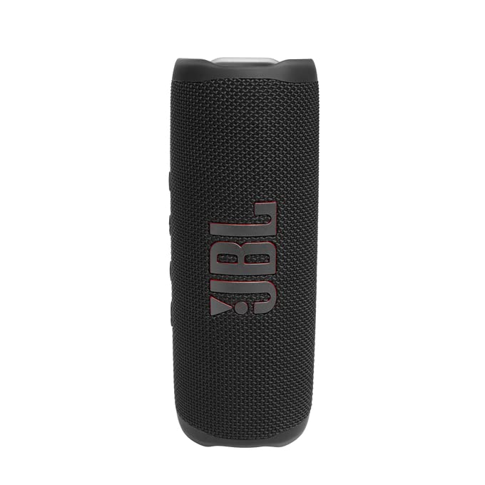 JBL FLIP 6 Waterproof Portable Speaker Bundle with gSport Carbon Fiber Case (Black)