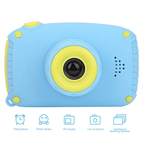 Shanrya Cartoon Digital Camera, Baby Mini Camera USB Interface Lightweight with 1200mAh Battery for Child for Game for Video Recording for Kids(X500 Rabbit)