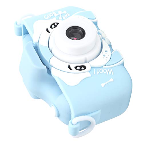 ROMACK Children Camera, Durable Safe Playback X5S Children Camera with A Durable Lanyard for Thanksgiving for Children for Birthday for Christmas(Blue)