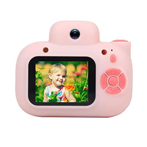 LKYBOA Children's Digital Camera - Can Take Pictures Video Mini Small SLR Toy (95 55 75MM (Color : Pink)
