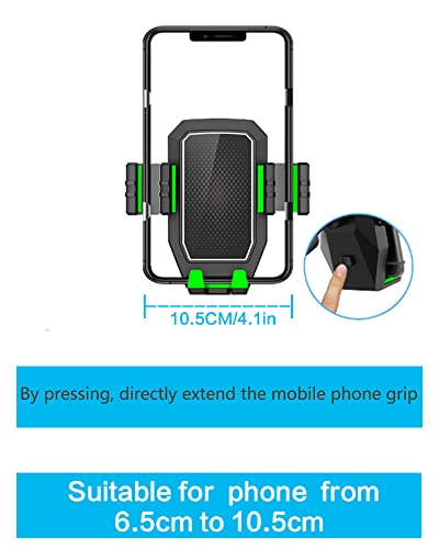 Pletmin Car Cup Holder Phone Mount: Universal Auto Cell Phone Stand with Drink Expand Cup Holder for SUV | Automobile |Compatible with iPhone & Samsung and Other Android Smartphone-Black