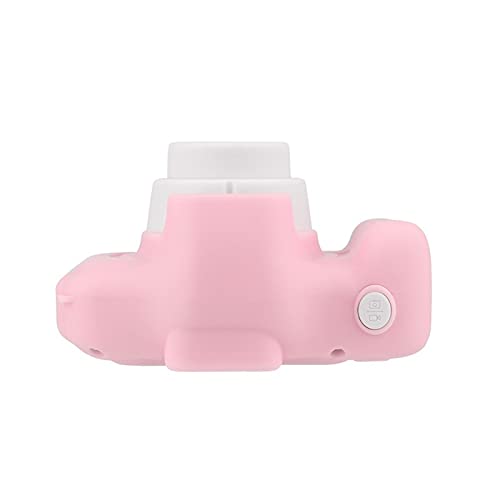 Mini Camera HD 1080P Built-in 1GB SD Card USB Rechargeable Selfie Camera for 3-10 Years Old Girls Birthday Kids Toy (B)