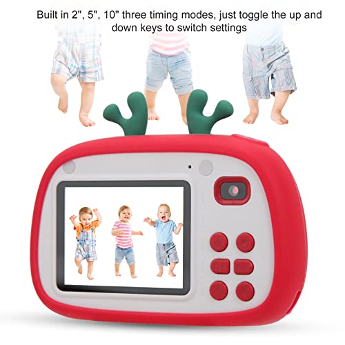 01 02 015 Cute Kids Camera, Christmas Style Kids Digital Camera for Indoor for Outdoor