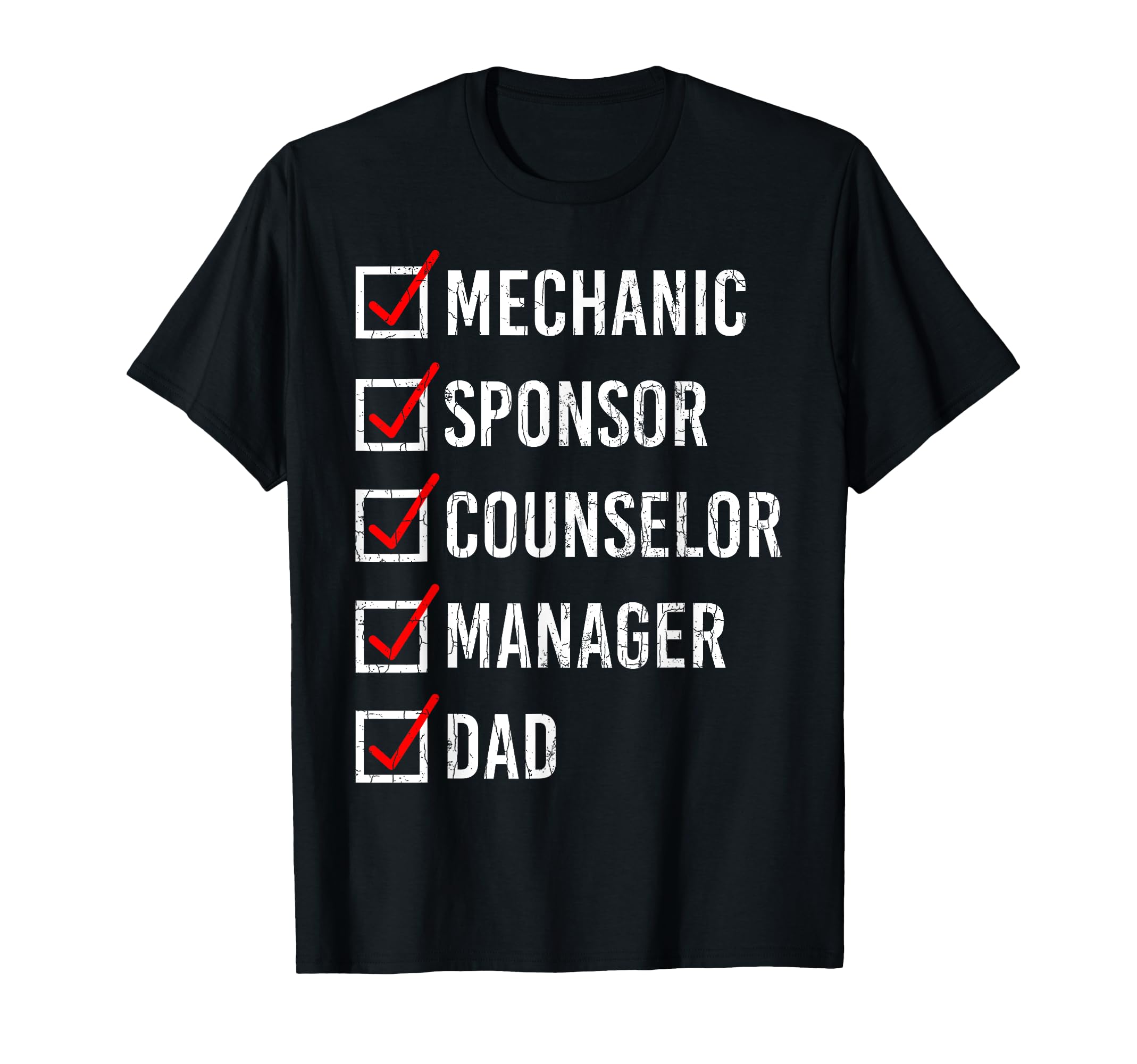 Go Kart Dad Funny Racer Karting Driver Racing Graphic T-Shirt