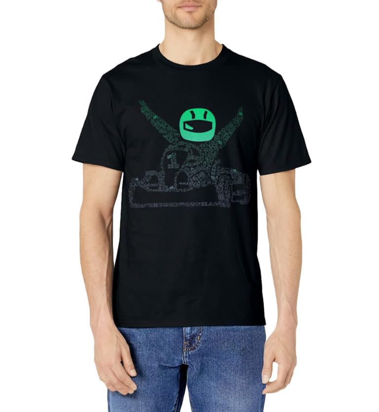 Mens Karting Tshirt for Go Kart Driver | Boys Go Kart Racing T-Shirt