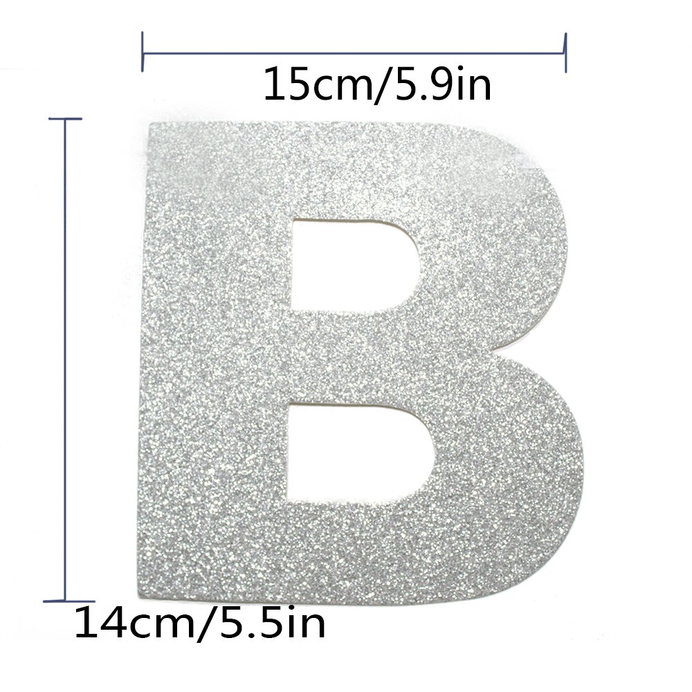 I'm 30 Silver Glitter Birthday Banner Perfect for Funny 30th Birthday Gift Thirty Years Old Bday Party Decorations