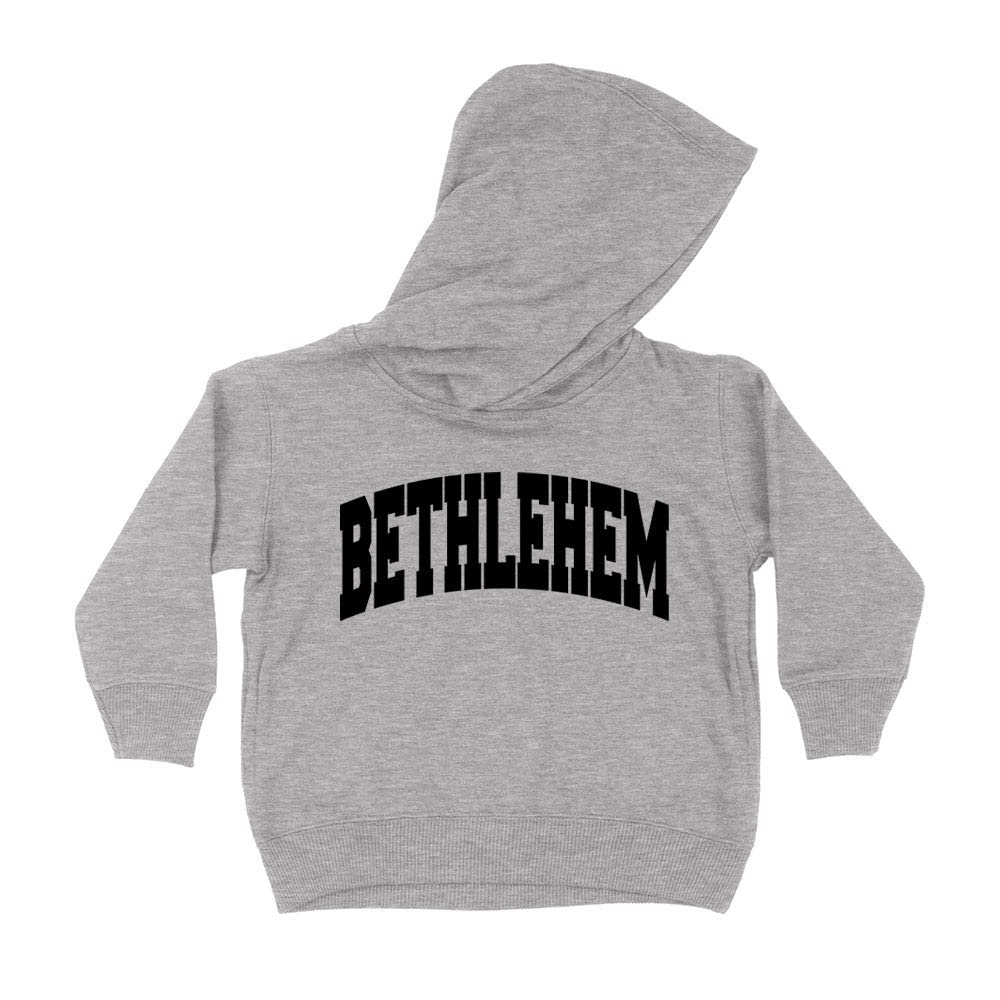 Bethlehem Collegiate Kids Hoodie Sweatshirt Toddler 2T Heather Grey