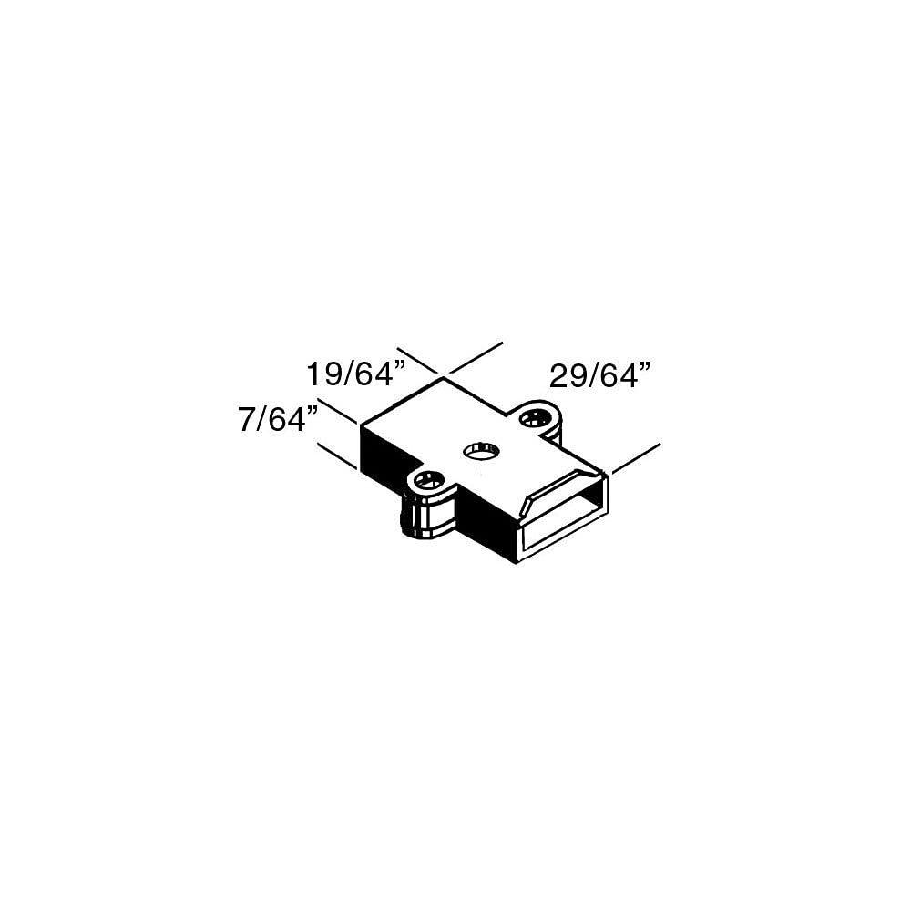 Kadee HO Plastic Draft Gear Box, #5 (10) KAD232