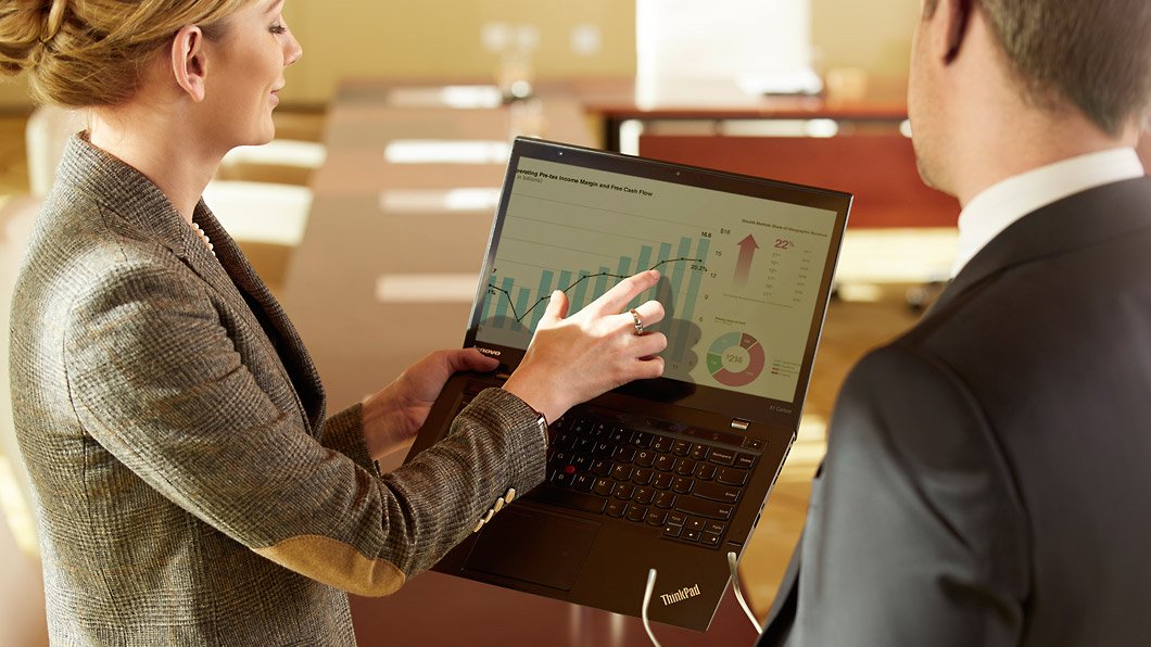 Lenovo Thinkpad X1 Carbon 20A70037US Touch 14-Inch Touchscreen Ultrabook - Core i7-4600U, 14" MultiTouch WQHD Display (2560x1440), 8GB RAM, 256GB SSD, Windows 8.1 Professional