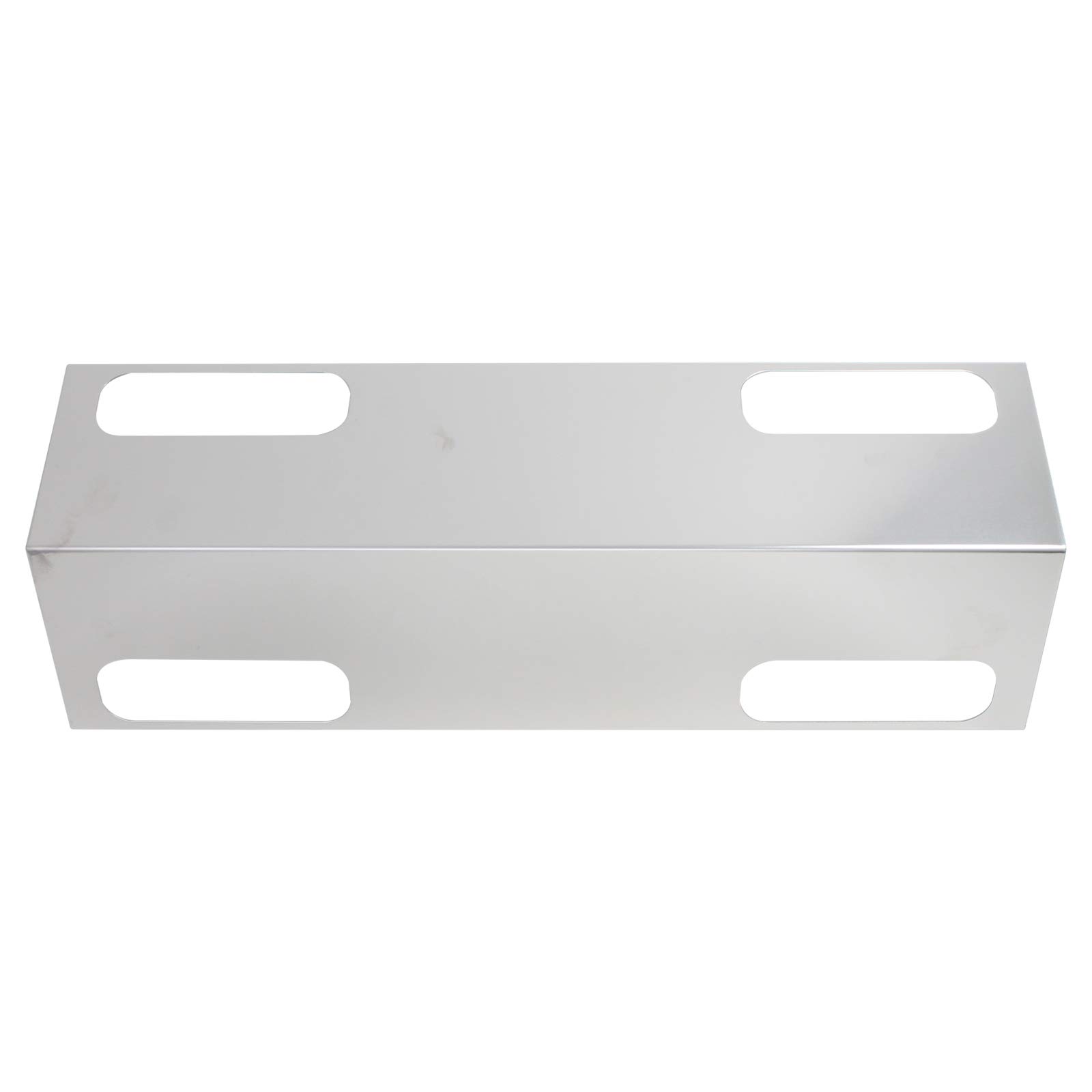 4-Pack BBQ Grill Heat Shield Plate Tent Replacement Parts for Ducane Affinity 4200 - Compatible Barbeque Stainless Steel Flame Tamer, Flavorizer Bar, Vaporizer Bar, Burner Cover 15 3/8"