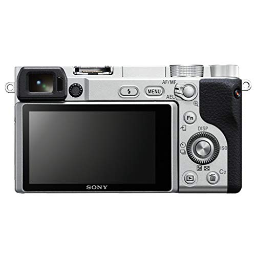 Sony Alpha a6400 Mirrorless Digital Camera with 16-50mm Lens - 7PC Accessory Bundle Includes: Extreme 32GB SD, Memory Card Reader, Gadget Bag, Blower, Microfiber Cloth and Cleaning Kit
