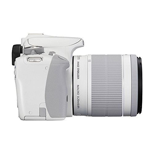 Canon EOS Rebel SL1 Digital SLR with EF-S 18-55mm is STM Lens (White)