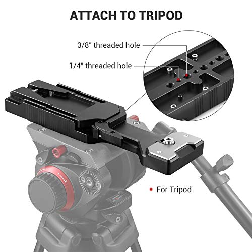 SMALLRIG Universal Quick Release Tripod Adapter Plate for Sony VCT-14 - 2169