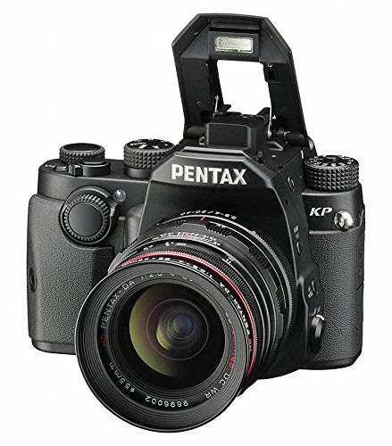 Pentax KP 24.32 Ultra-Compact Weatherproof DSLR with 3" LCD, Black