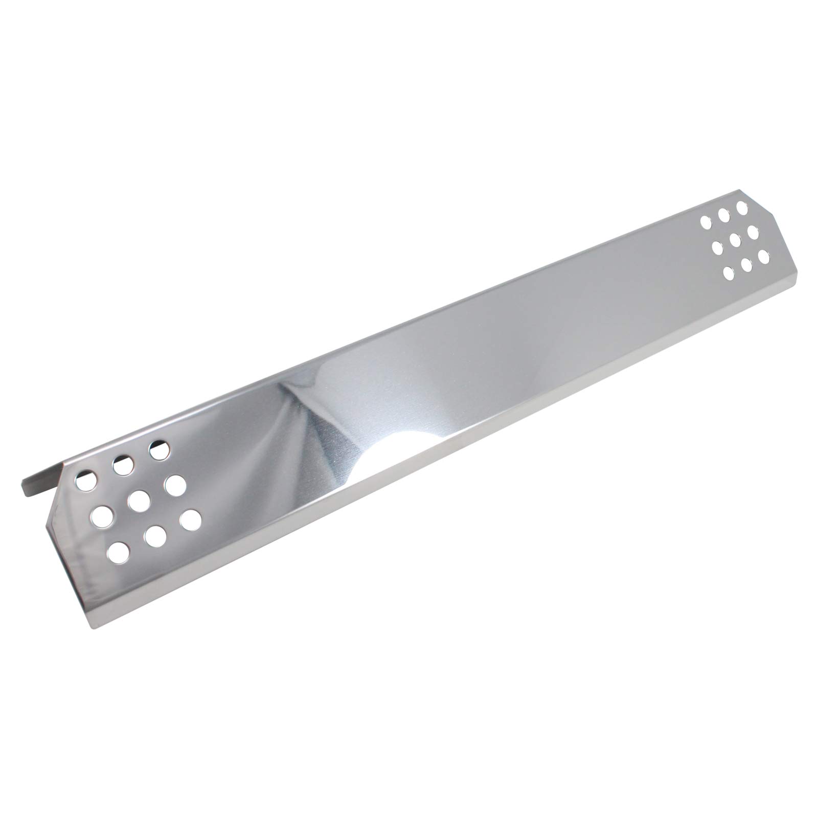 3-Pack BBQ Grill Heat Shield Plate Tent Replacement Parts for Kitchenaid 730-0336D - Compatible Barbeque Stainless Steel Flame Tamer, Flavorizer Bar, Vaporizer Bar, Burner Cover 16 1/8"