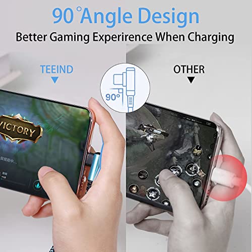 5 Pack USB C Cable and 3 Pack Right Angle USB C Cable
