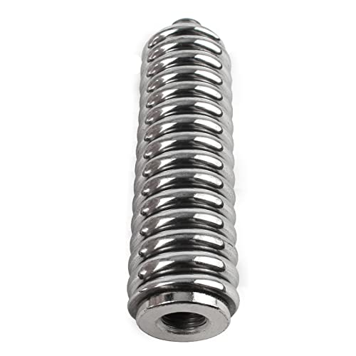 AUTOKAY Pack of 2 Heavy Duty SS-3H CB Antenna Spring Mount Fits for Mobile/Vehicle CB Radio Antenna Mount 3/8-24 Inch Threads Stainless Steel