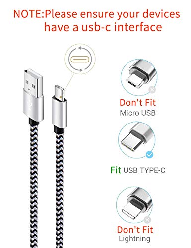 5 Pack USB C Cable and 3 Pack Right Angle USB C Cable