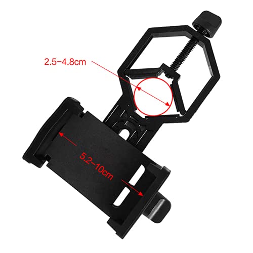 SVBONY Universal Cell Phone Adapter Mount Telescope Phone Mount for Binocular Monocular Spotting Scope Telescope Support Eyepiece Diameter 25 to 48mm