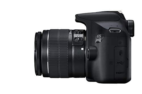 Canon EOS 2000D Kit + EF-S 18-55 is II (International Model)