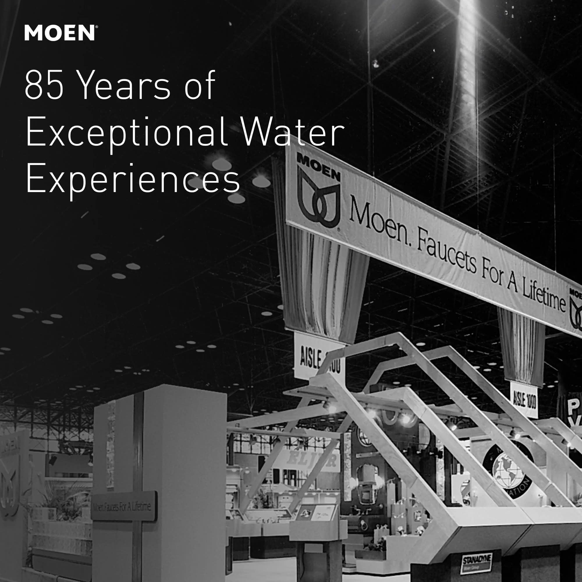 Moen Engage Magnetix Chrome 2.5 GPM Handheld/Rain Shower Head 2-in-1 Combo Featuring Magnetic Docking System, Rain Shower Head with Handheld Spray, 26009