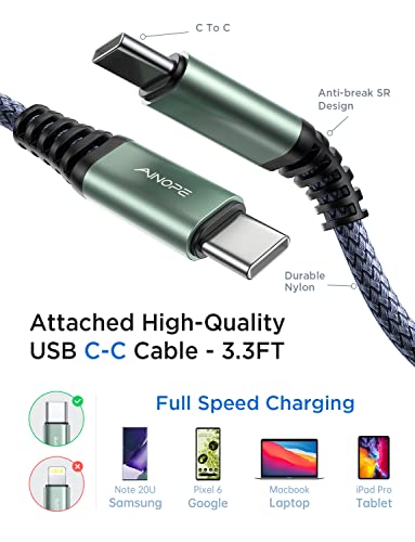 Car Charger USB C 54W Car Charger Adapter [Mini&Metal] AINOPE Cigarette Lighter USB Charger PD36W&QC3.0 Car Phone Charger Fast Charging for iPhone 14 Pro Max 13 12 Samsung Galaxy S23/22 Google Pixel