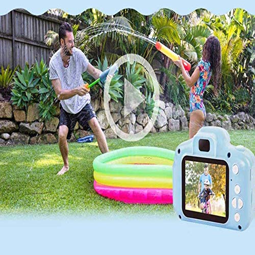 Digital Camera for Kids, Selfie Digital Video Recorder Camera with 2 Inch and 32GB SD Card for 3-10 Year Old Kids (Blue)