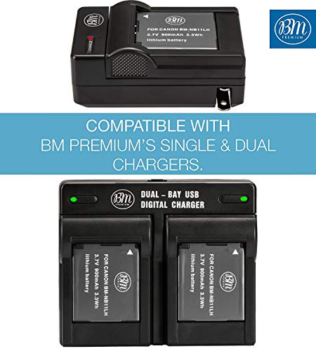 BM NB-11LH Battery for Canon PowerShot Elph 110 Elph 130 Elph 135 Elph 140 Elph 150 Elph 160 Elph 170 Elph 180 Elph 190 Elph 320 Elph 340 Elph 350 Elph 360 A2600 A3400 A4000 SX400 SX410 SX420 Cameras