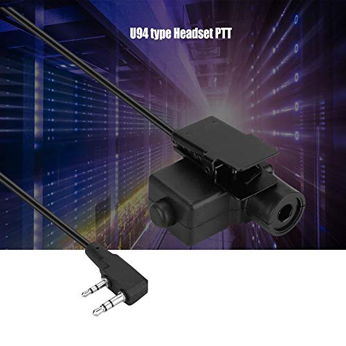 PTT Cable for BAOFENG UV5R, Z Tactical Noise Reduce Headsets Cable Audio Interface Cable for BaoFeng for TYT F8, for BAOFENG UV5R, for MML UV100