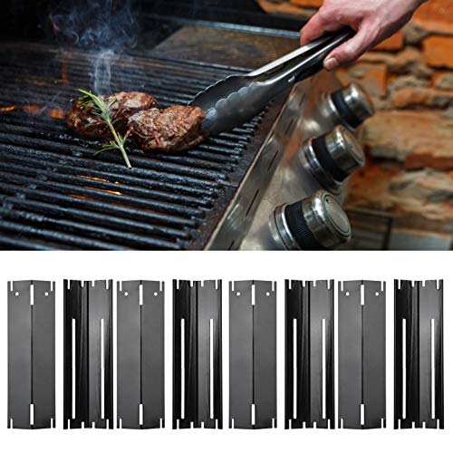 Kadimendium BBQ Gas Grill Heat Plate Shield Tent, Good Flexibility Heat Plates for Grill Burners for Gas Grill