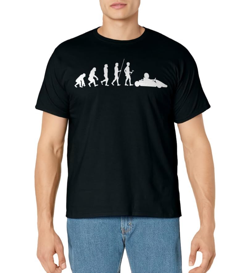 Go-kart gift for racing drivers, racing kart, racing karting T-Shirt