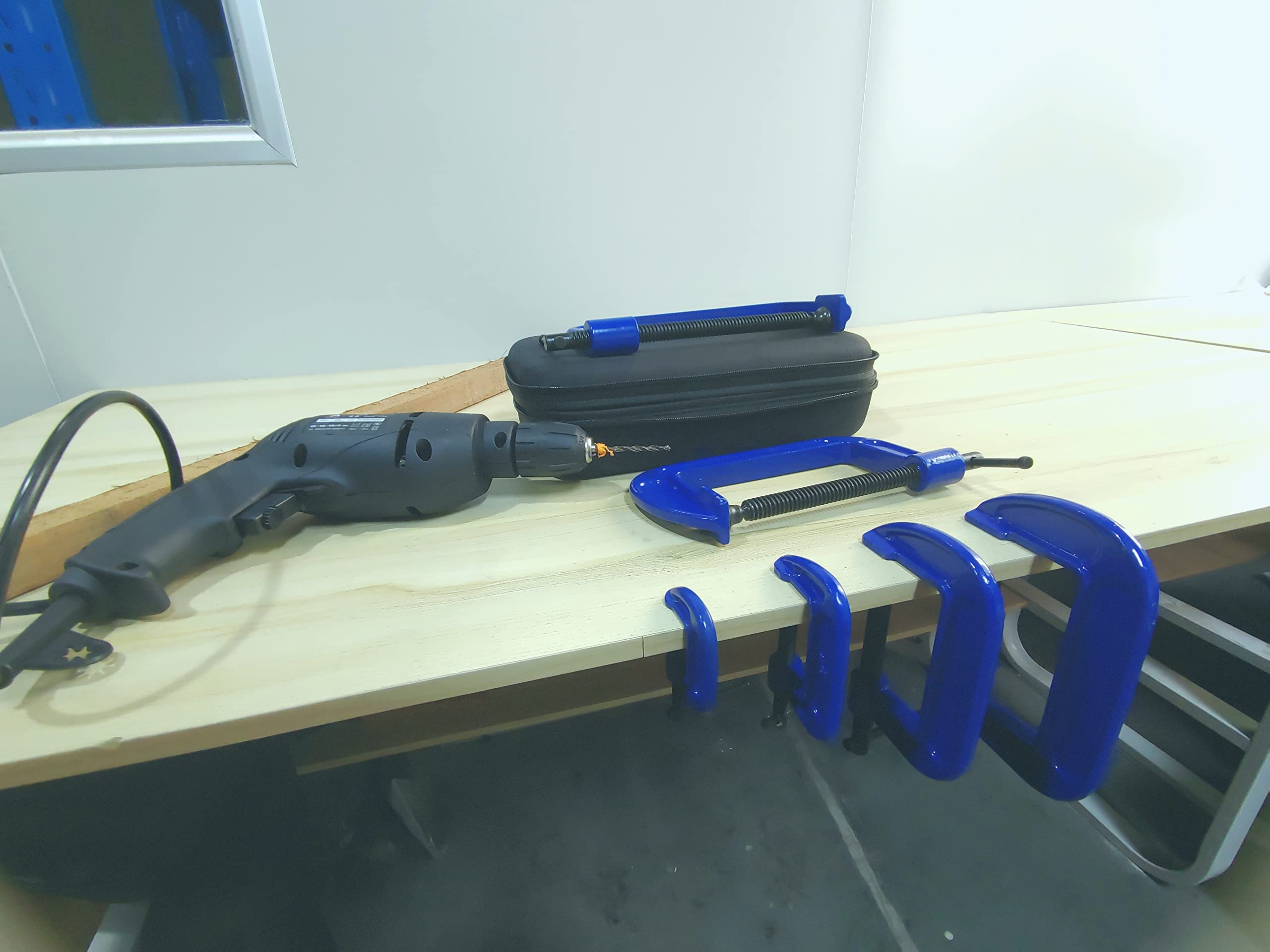 6 Piece C Clamps Set. 1/2/3/4/5/6-Inch,C Clamp, C Clamps Heavy Duty (1"2"3"4"5"6")