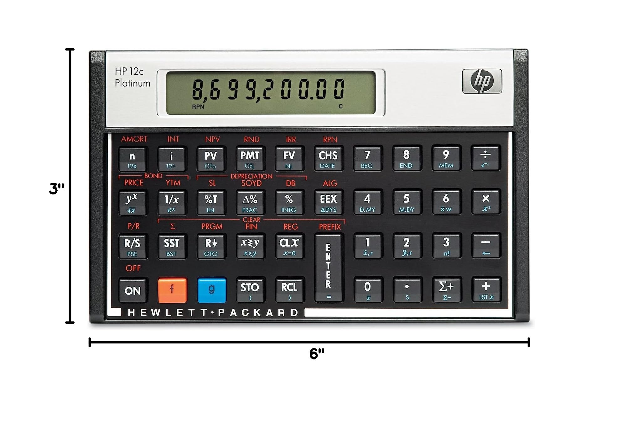 HP 12CP Financial Calculator