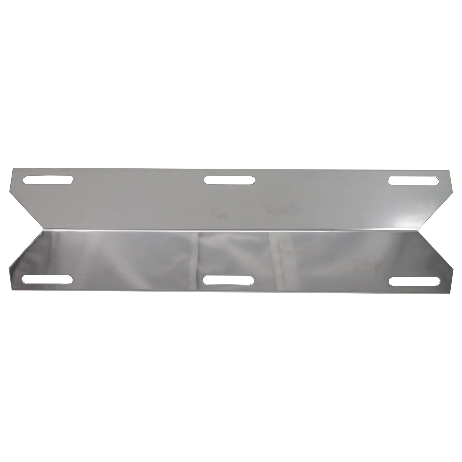 BBQ Grill Heat Shield Plate Tent Replacement Parts for Sams PC10011016 - Compatible Barbeque Stainless Steel Flame Tamer, Guard, Deflector, Flavorizer Bar, Vaporizer Bar, Burner Cover 15"