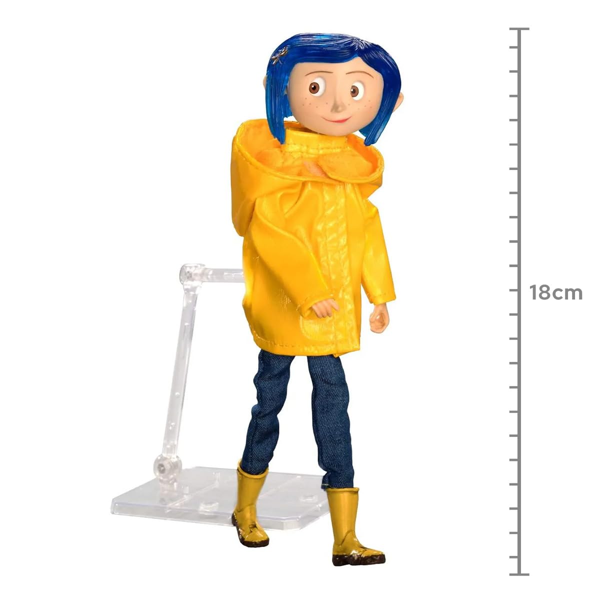 NECA - Coraline ? Articulated Figure ? Coraline in Rain Coat