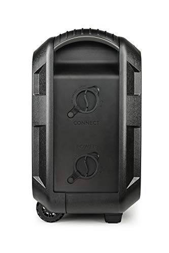 ECOXGEAR EcoBoulder+ GDI-EXBLD810 Rugged Waterproof Floating Portable Bluetooth Wireless 100 Watt Speaker and PA System (Gray)