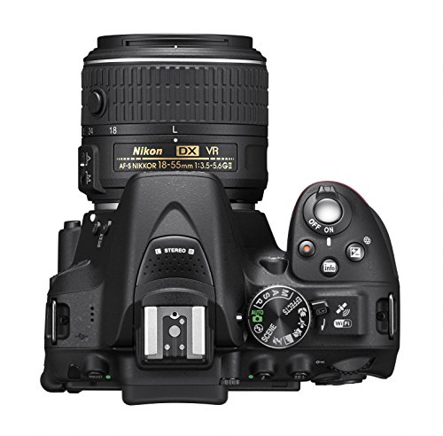 Nikon D5300 24.2 MP CMOS Digital SLR Camera Double Zoom Lens Kit with 18-55mm f/3.5-5.6G ED VR II + 55-200mm f/4.5-5.6G - International Version (No Warranty)