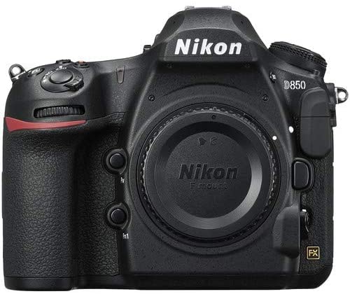 Nikon Intl. Nikon D850 DSLR Camera with AF-S DX NIKKOR 18-140mm f/3.5-5.6G ED VR + 500mm Preset Lens and Basic Travel Kit (Renewed)